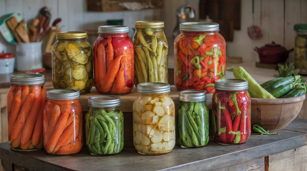 10 Tasty Vegetables to Pickle for Long-Term Storage - Organic Homesteaders
